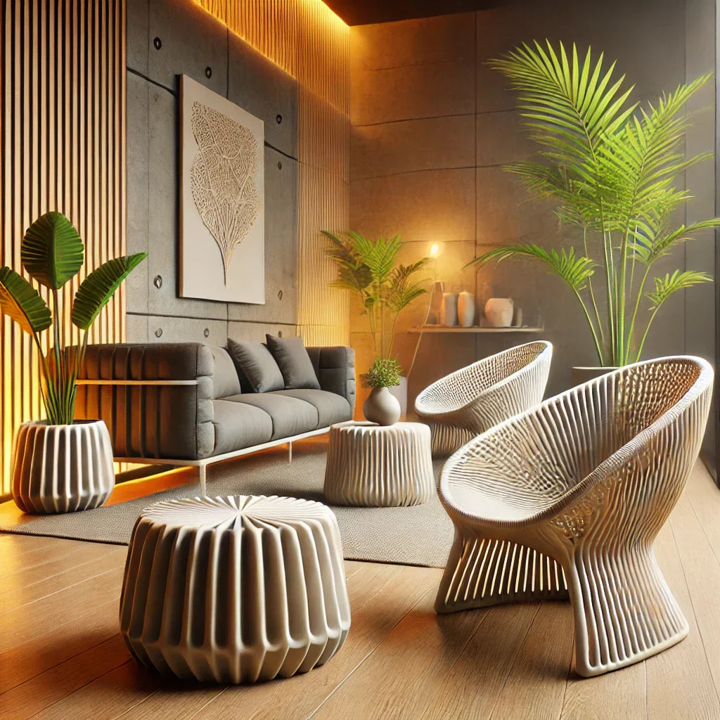 The Future of Furniture: How Recycled 3D-Printed Designs Are Revolutio