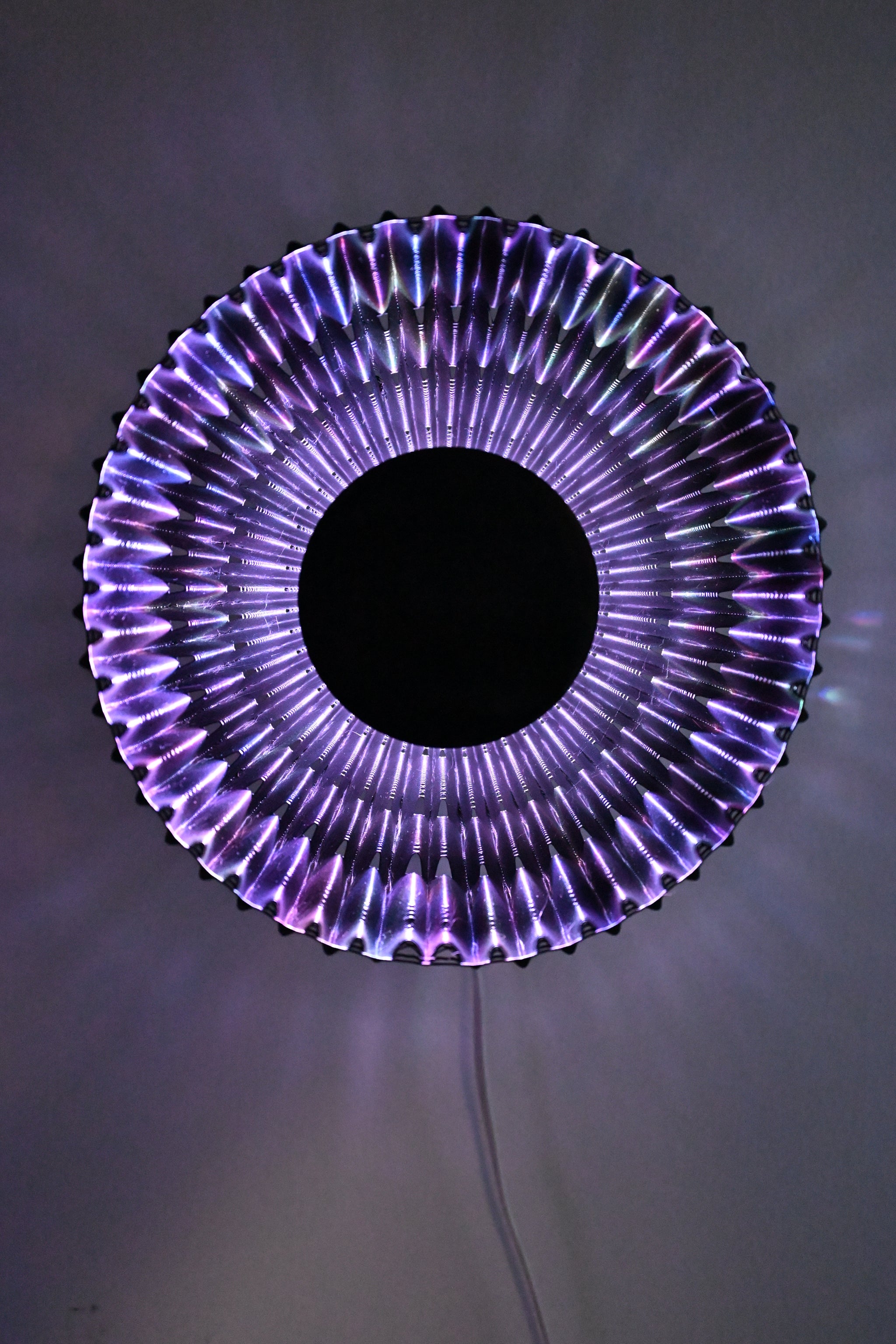 Onyx 3D-Printed Wall Sconce – Futuristic Design with Smart, App ...