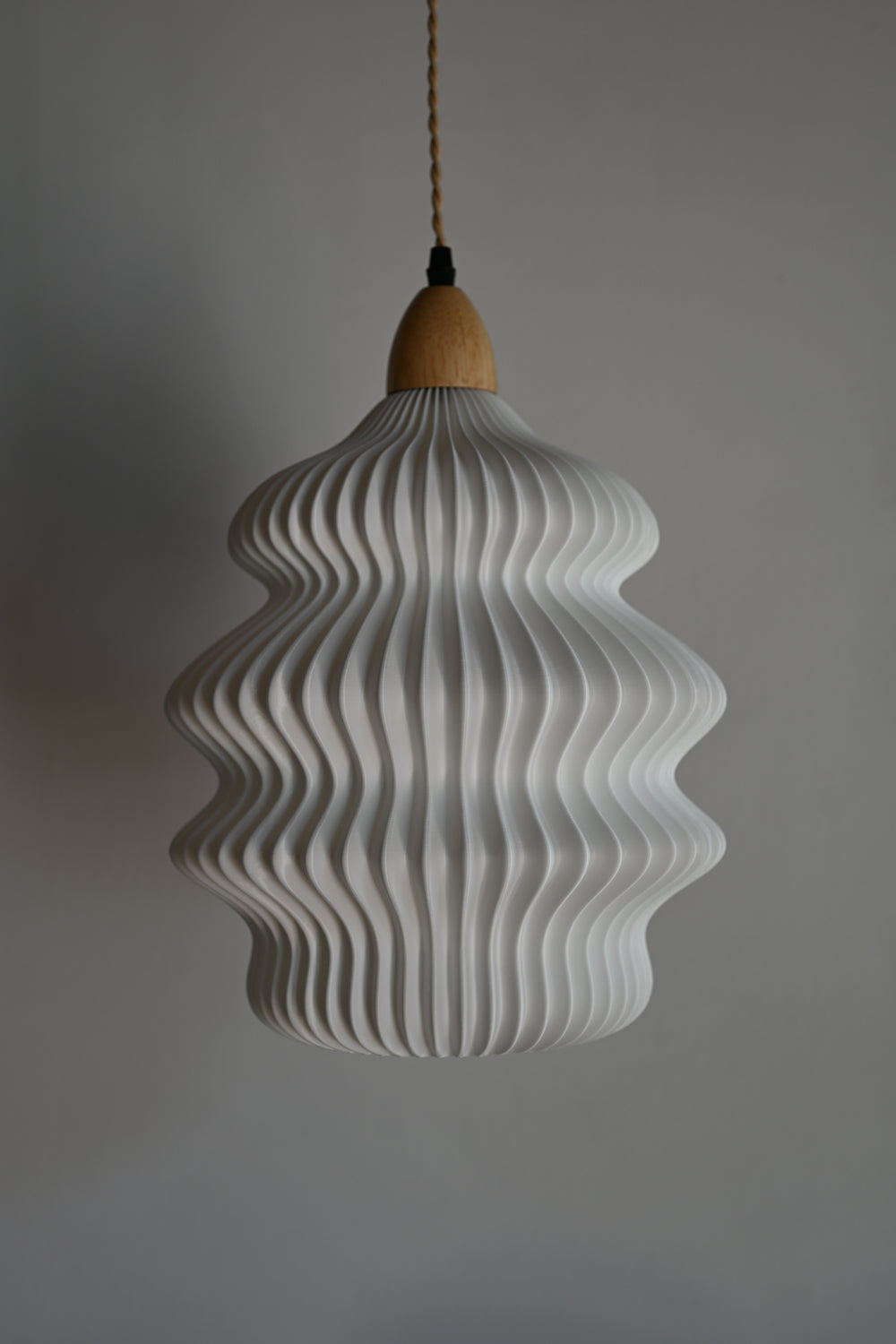 Nova 3D-Printed Pendant Light – Modern Parametric Design for ...